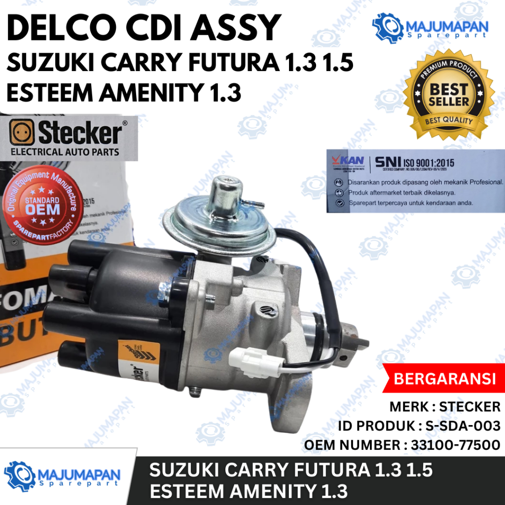 Jual DELCO DELKO CDI DISTRIBUTOR ASSY SUZUKI CARRY FUTURA 1.3 1.5 ...