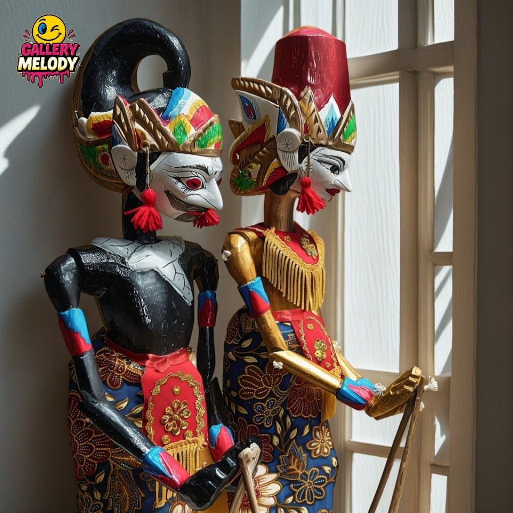 Jual Wayang Golek Bima & Arimbi (Sepasang) | Shopee Indonesia