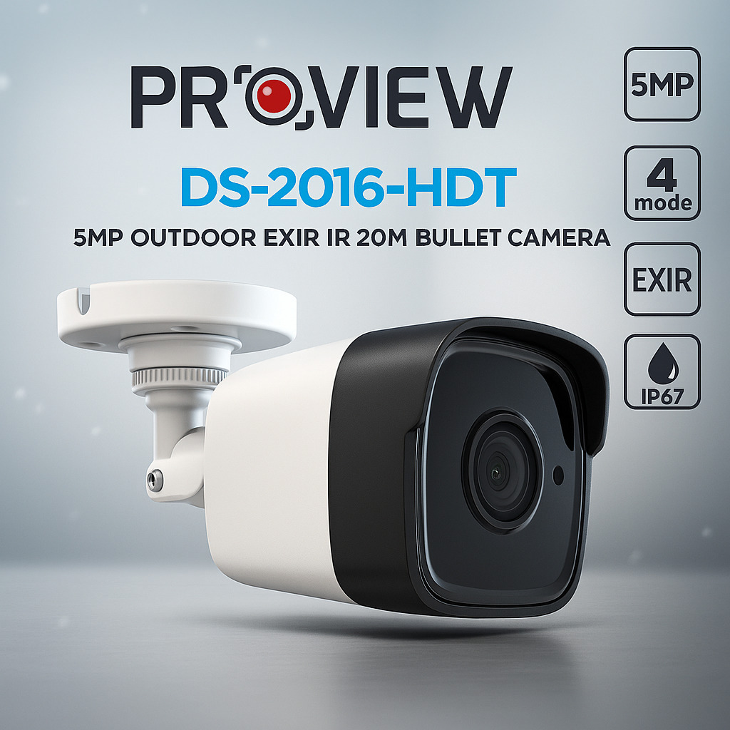 Jual PROVIEW DS-2016-HDT 5MP Outdoor Bullet CCTV Camera IR 20m HDTVI ...