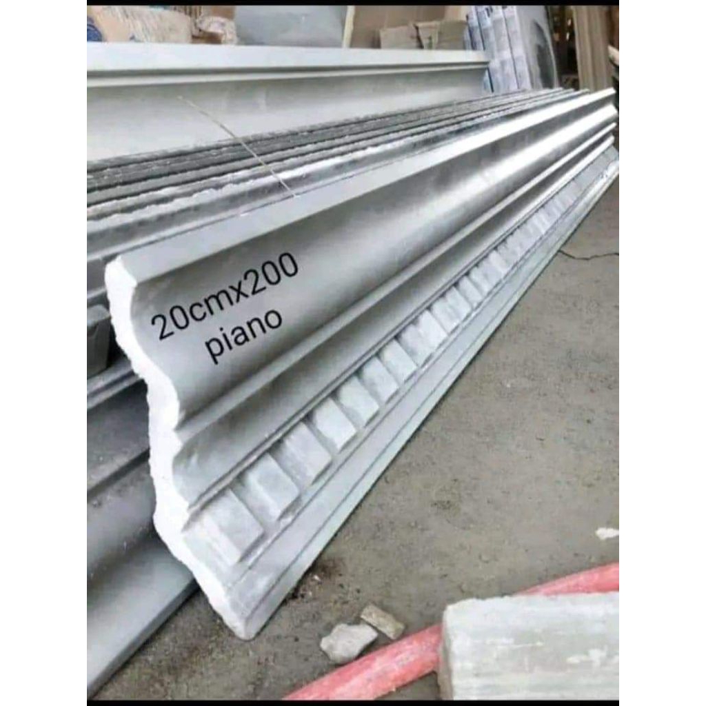 Jual Lis beton profil, Lisplang beton termurah ukuran 20 cm x 200cm ...