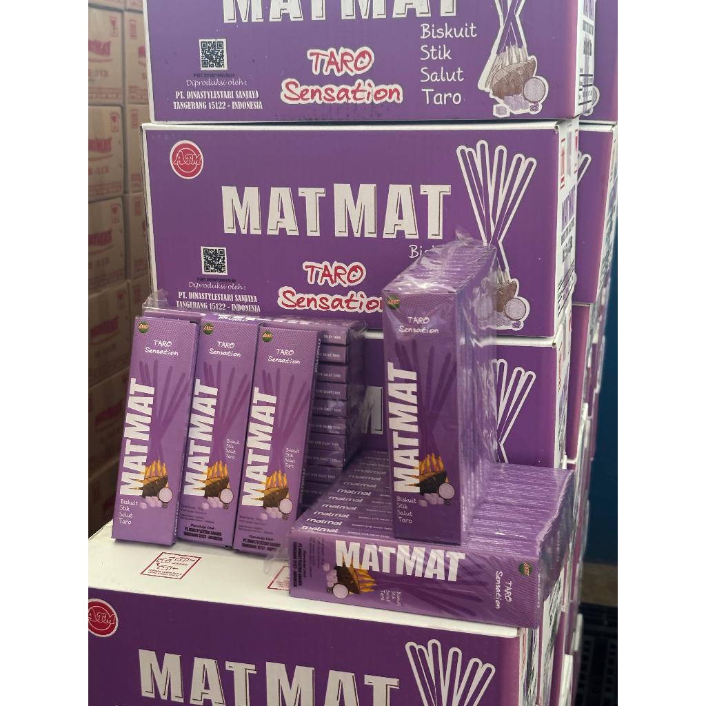 Jual SNACK TARO - MAT MAT STICK TARO SENSATION 1 DUS ISI 72 PCS ...