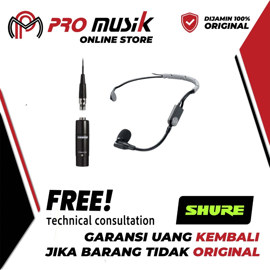 Jual Shure SM35 TQG SM-35 SM 35 Performance Headset Condenser ...