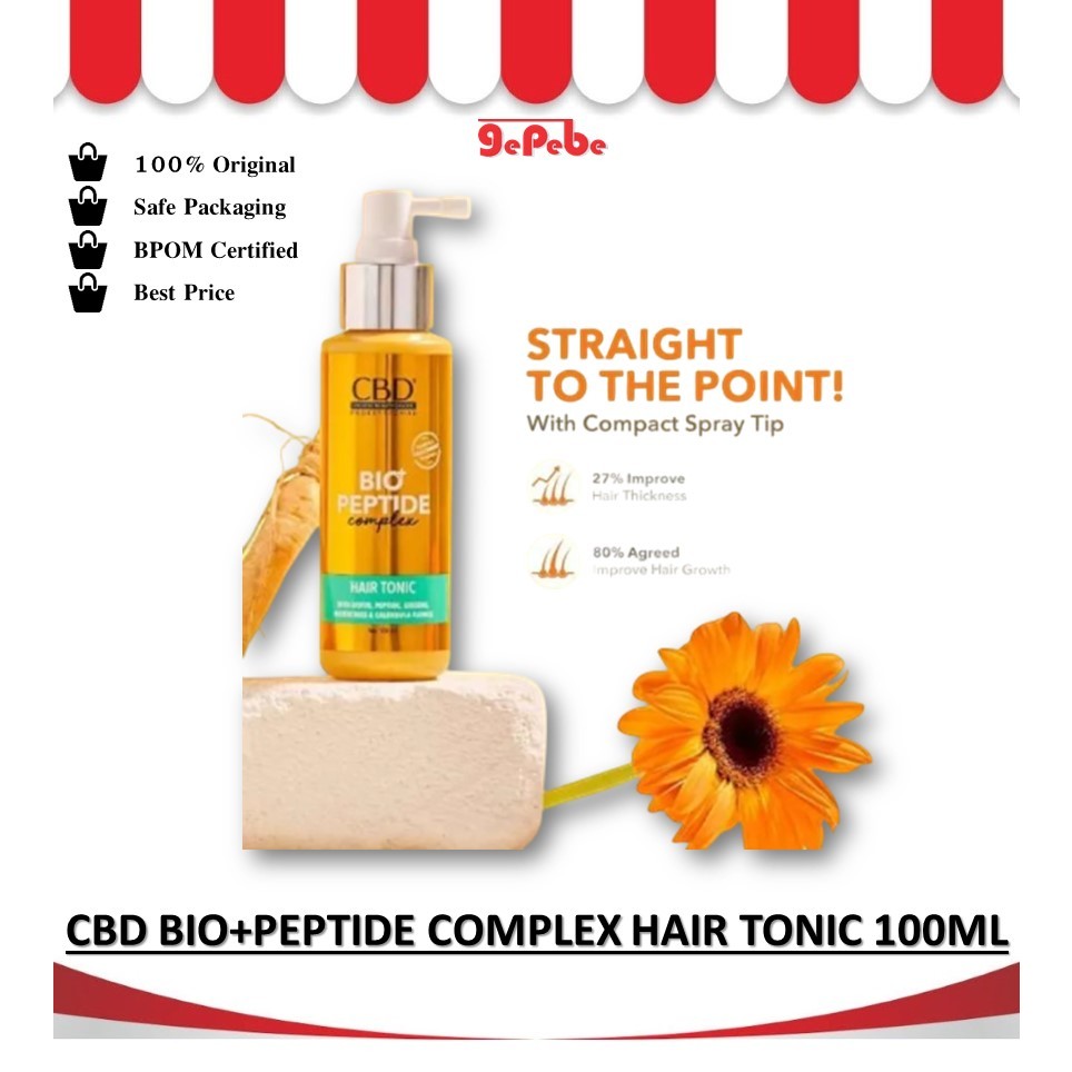Jual CBD BIO+PEPTIDE Complex Hair Tonic 100ML | Shopee Indonesia
