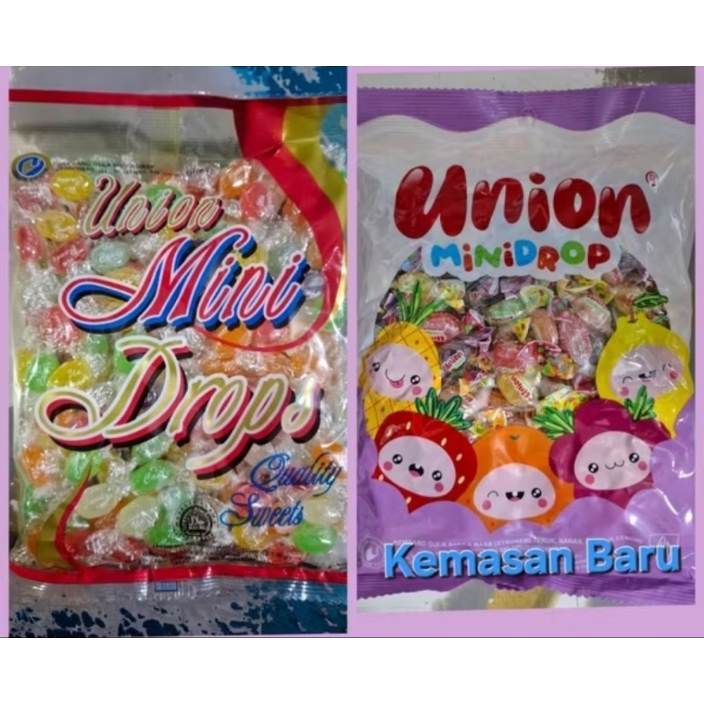 Jual Permen Buah Union Mini Drops (Refill) | Shopee Indonesia