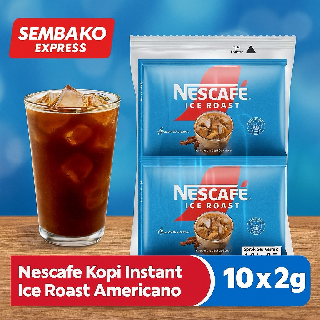 Jual Nescafe Ice Roast Americano 10 x 2g | Shopee Indonesia