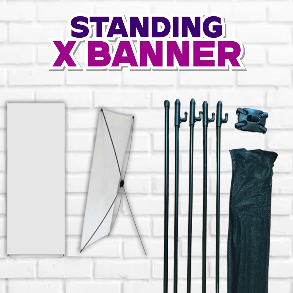 Jual STAND X BANNER / KERANGKA X BANNER / TIANG X BANNER / CAGAK X ...