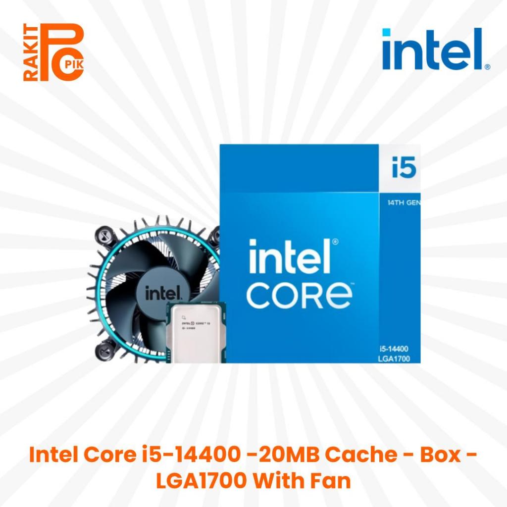 Jual CPU Intel Core i5-14400 -20MB Cache - Box - LGA1700 With Fan ...