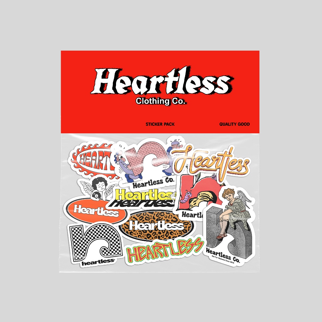Jual HEARTLESS STICKER PACK 24 | Shopee Indonesia