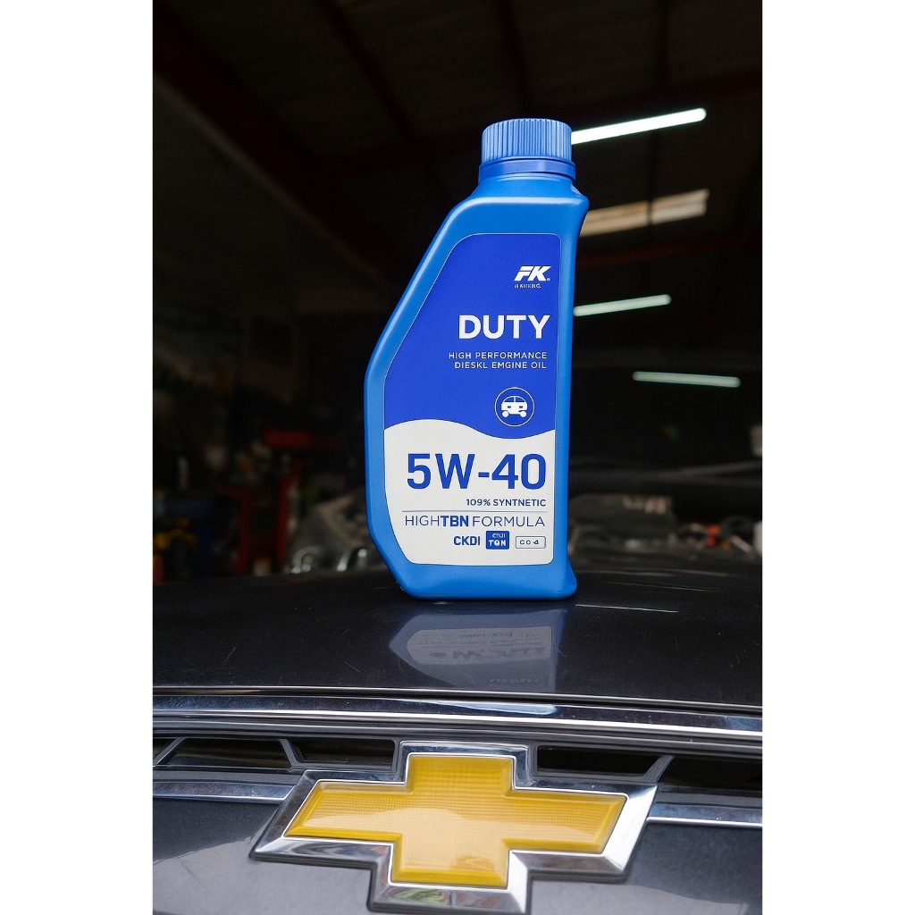 Jual OLI MESIN FK DUTY 5W-40 100% SINTETIS 1 LITER | Shopee Indonesia