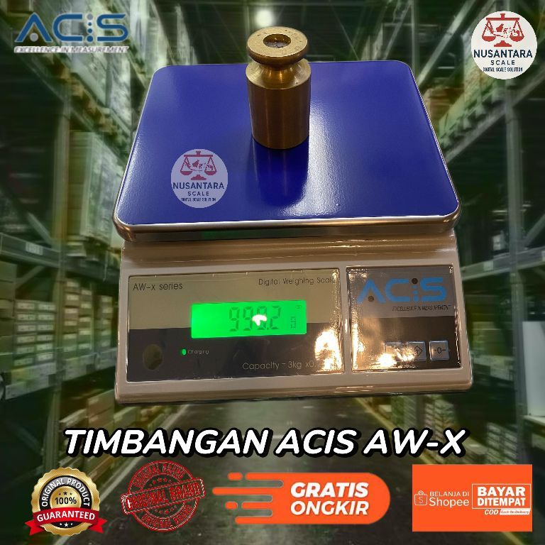 Jual Timbangan Digital 30kg ACIS / AW-30X, Multi Purpose Scale ...
