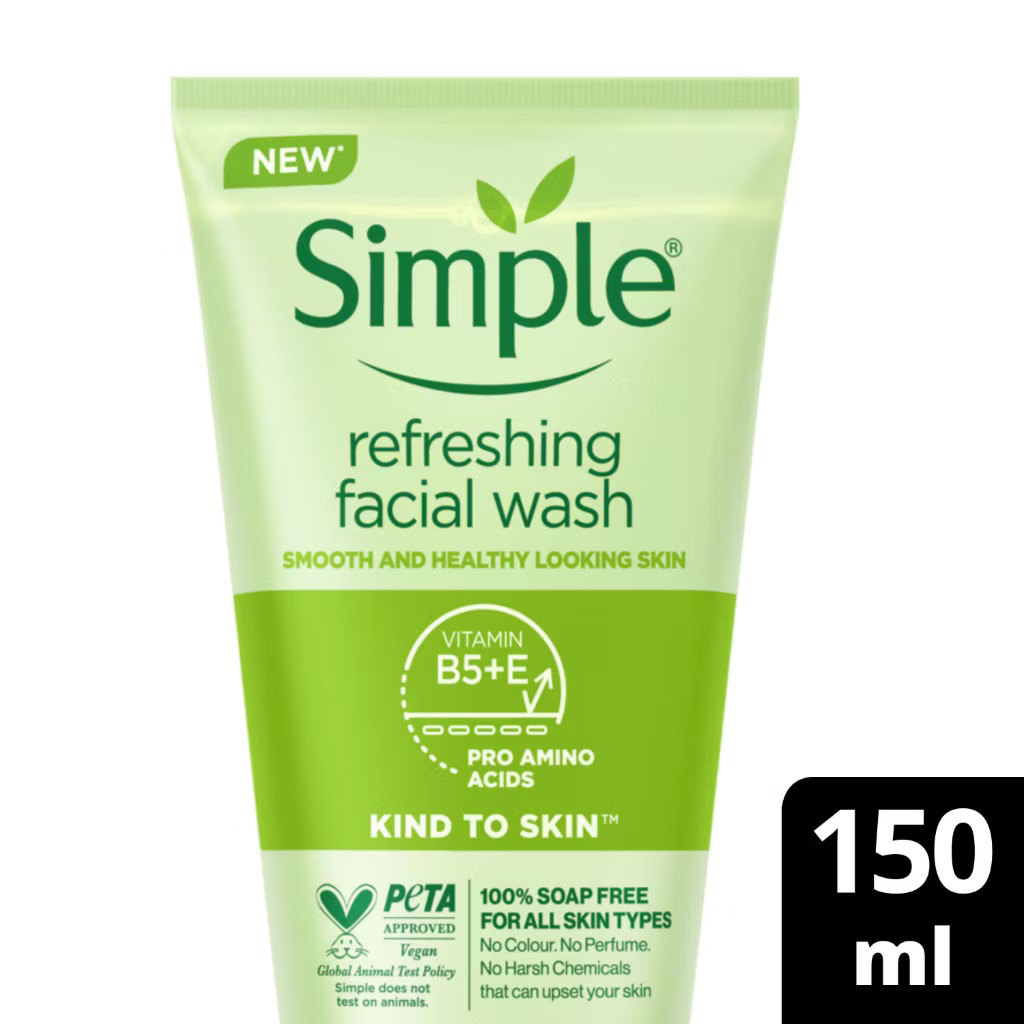 Jual SIMPLE REFRESHING FACE WASH 150ML | Shopee Indonesia