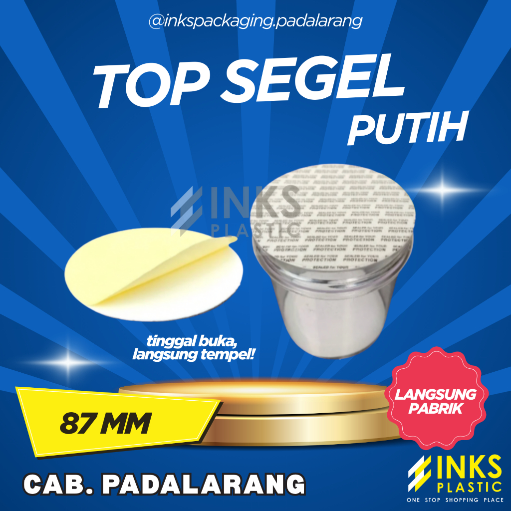 Jual TOP SEGEL LEM PUTIH TOPLES 87 MM | Shopee Indonesia