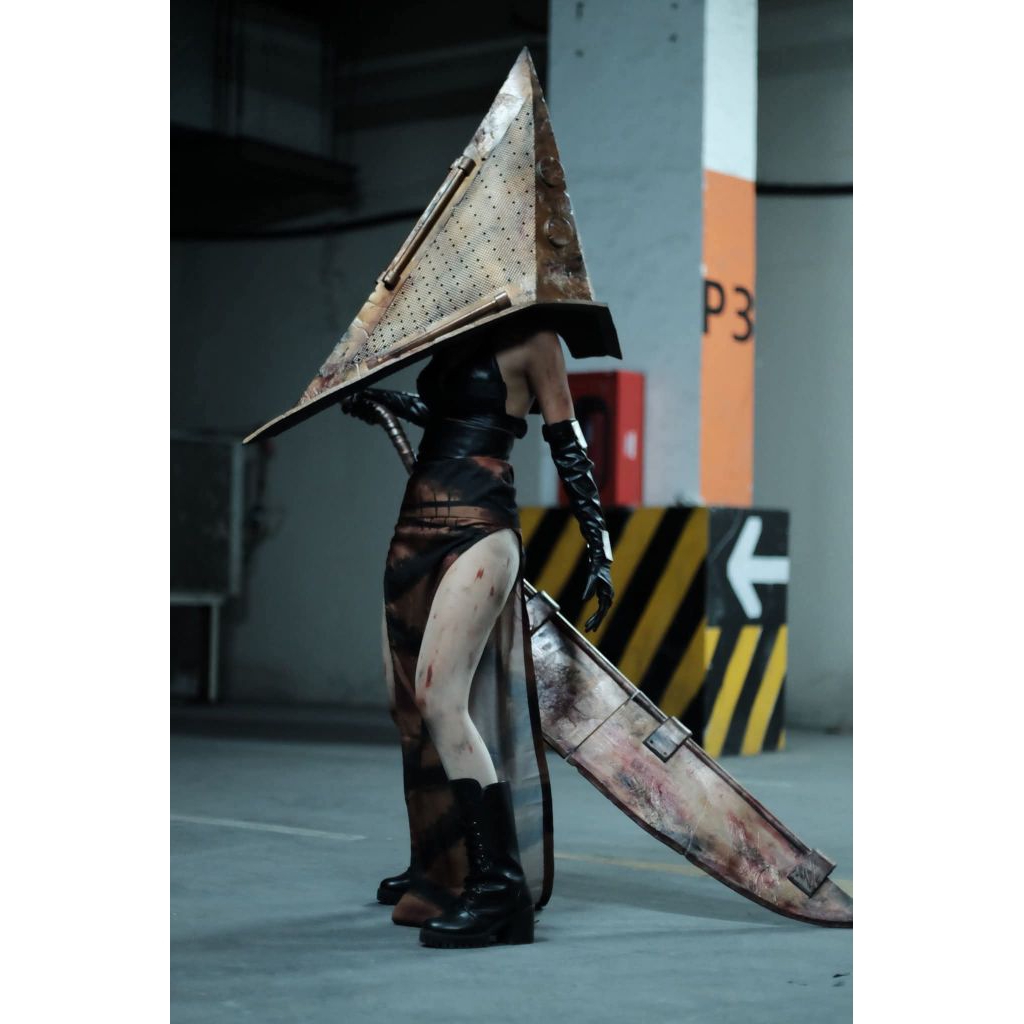 Jual Lady Pyramid Head Fullset Costume Cosplay | Shopee Indonesia