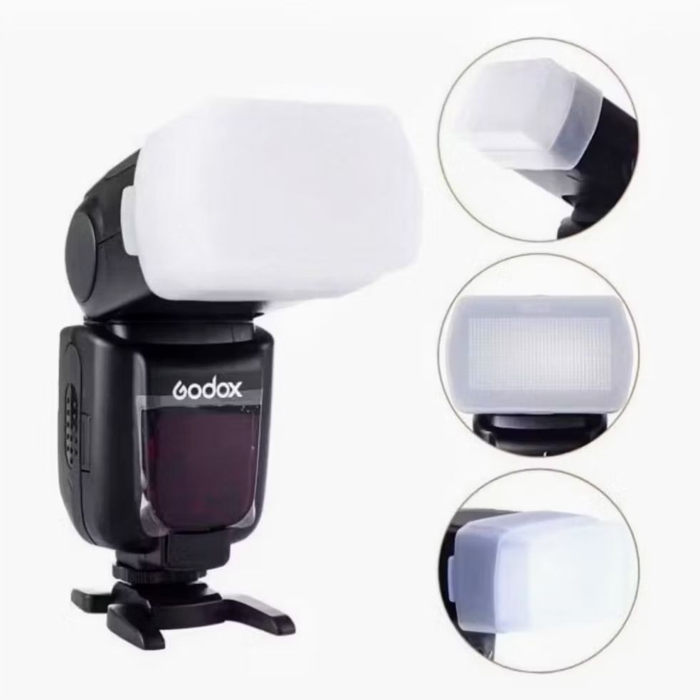 Jual Omni Bounce Flash Diffuser Godox TT520 II TT560 II TT600 TT685 ...