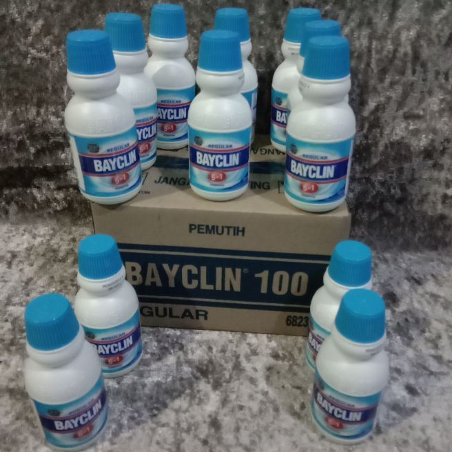 Jual BAYCLIN BOTOL 100ML DUS ( 12 BOTOL ) | Shopee Indonesia