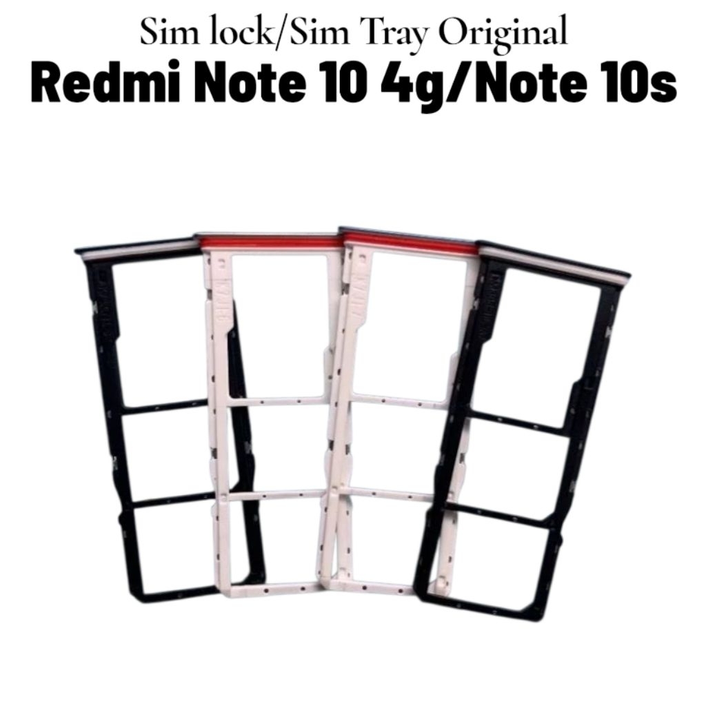Jual Sim lock/Sim Tray Redmi Note 10 4g Note 10s Original | Shopee ...