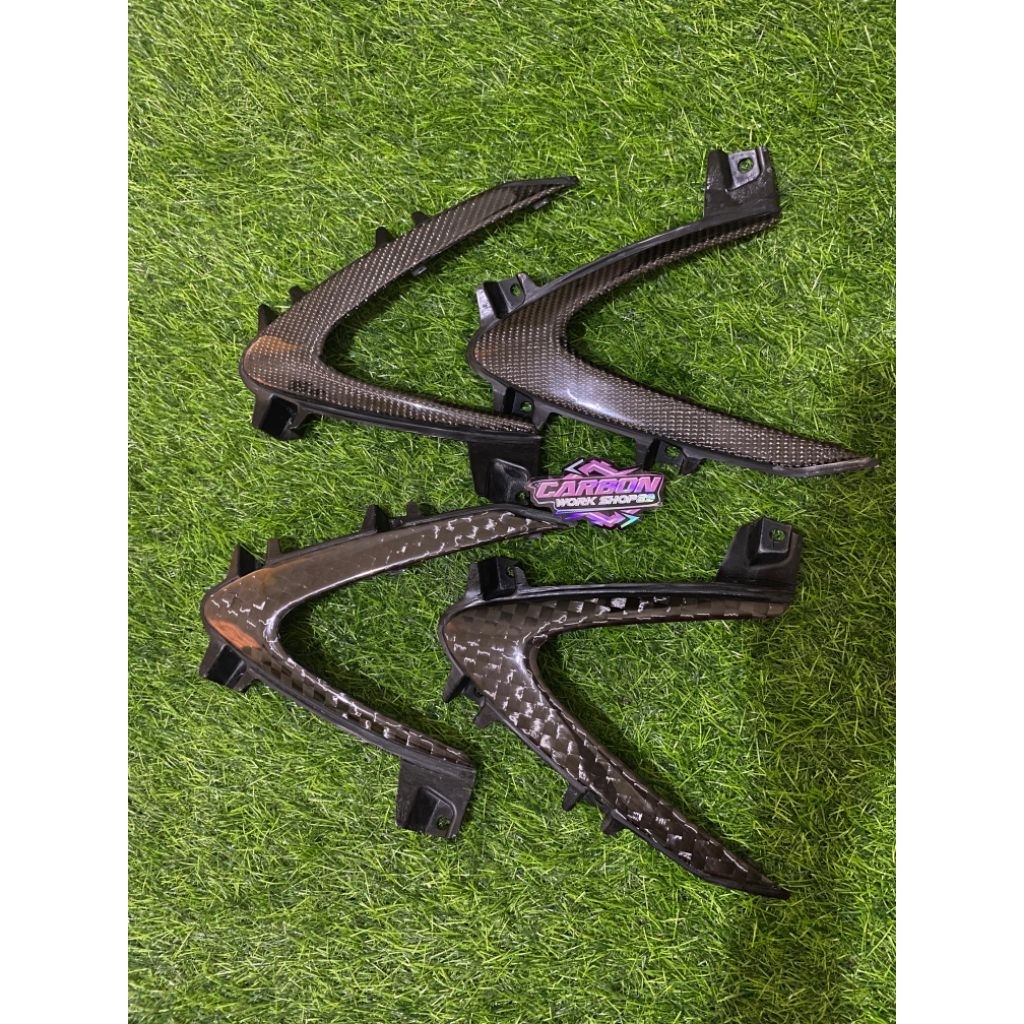 Jual cover garnish list footstep stylo 160 carbon kevlar | Shopee Indonesia