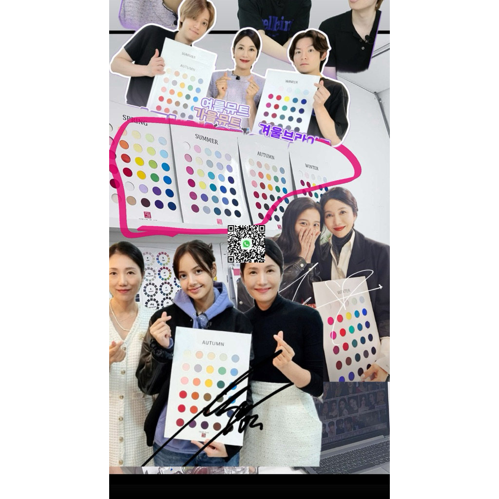 Jual po korea Personal Color Stand Color Board | Shopee Indonesia