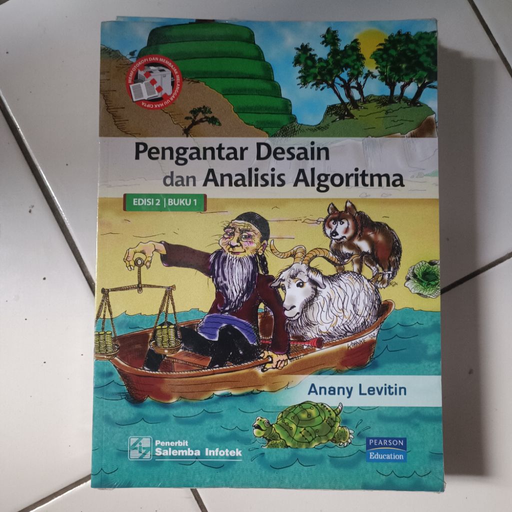 Jual Pengantar Desain dan Analisis Algoritma EDISI 2 BUKU 1 ...