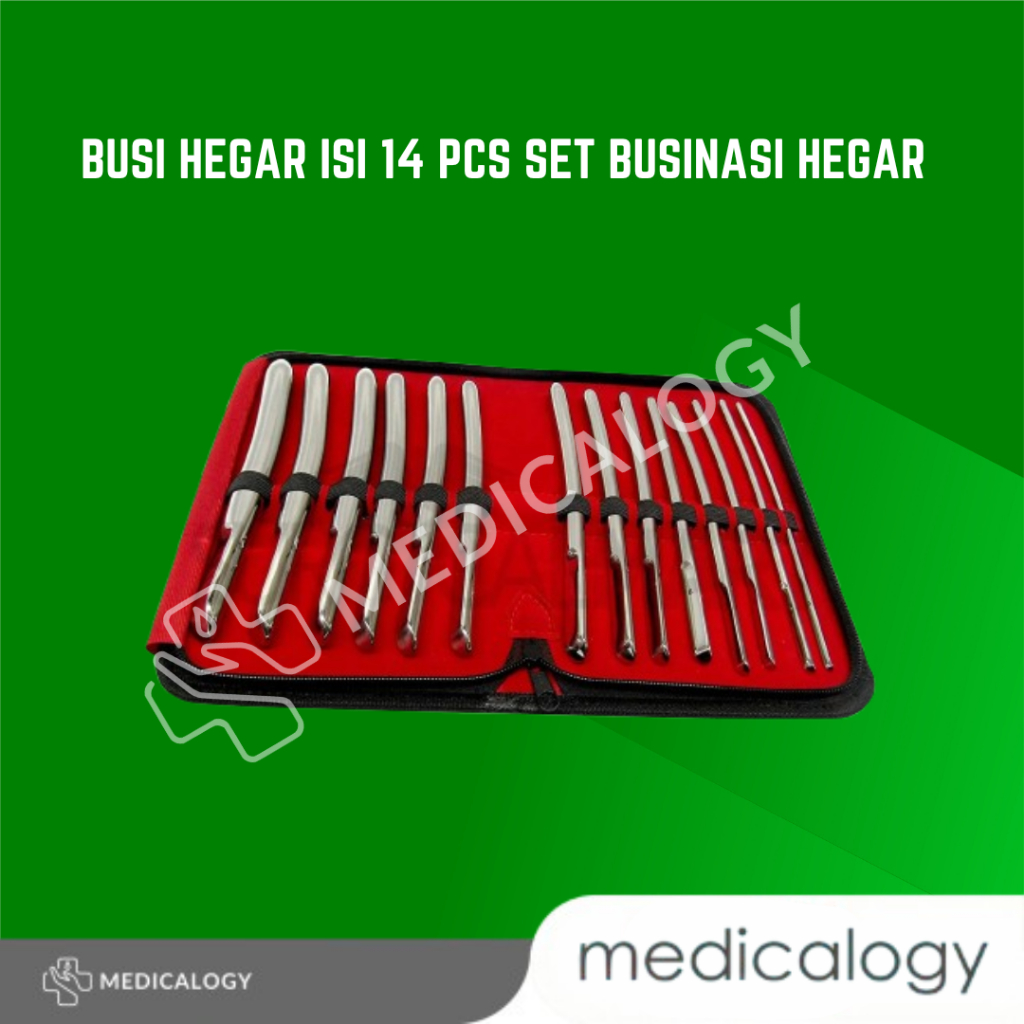 Jual Busi Hegar isi 14 pcs Set Businasi Hegar Uterine Dilator | Shopee ...