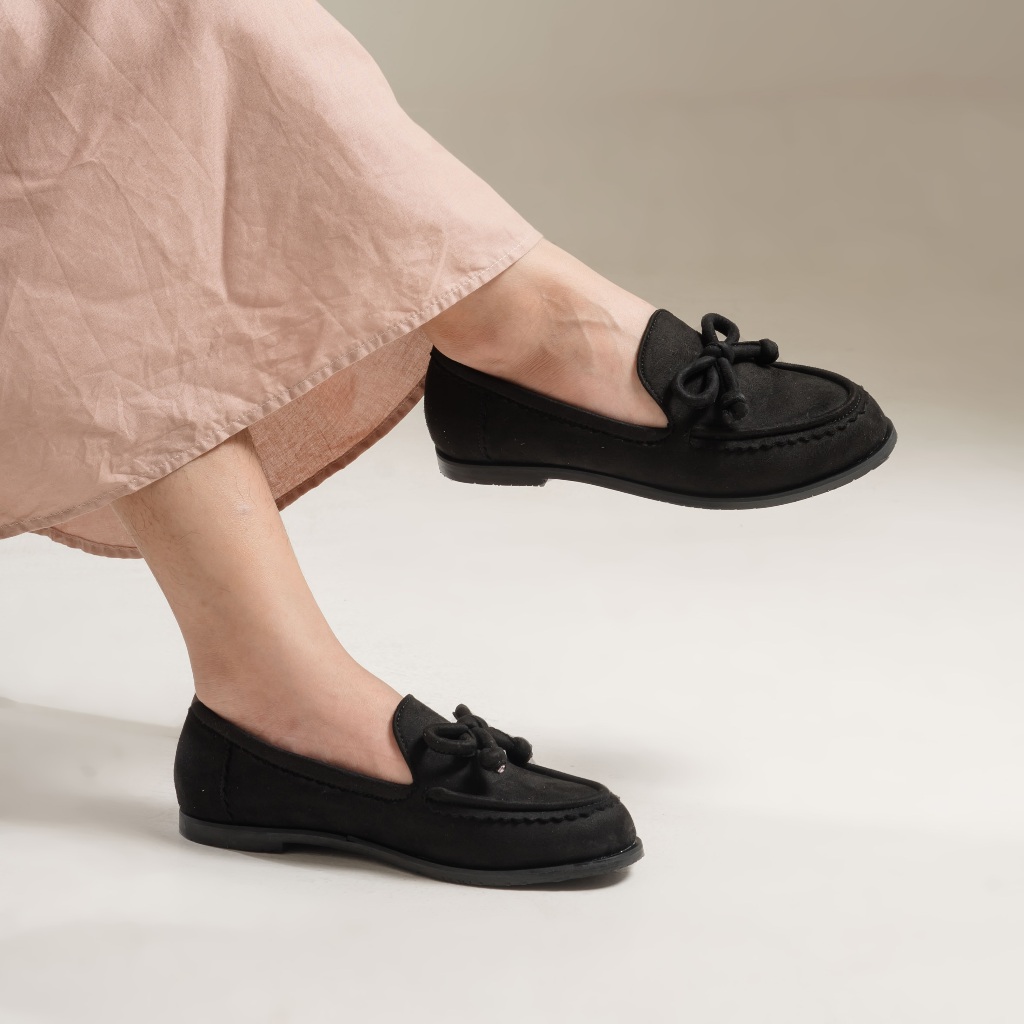 Jual Dianable - Vishka Black Loafers Sepatu Wanita | Shopee Indonesia
