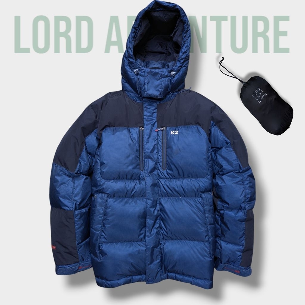 Jual jaket bulu angsa K2 Winstopper Goose Down Jacket waterproof bulang ...