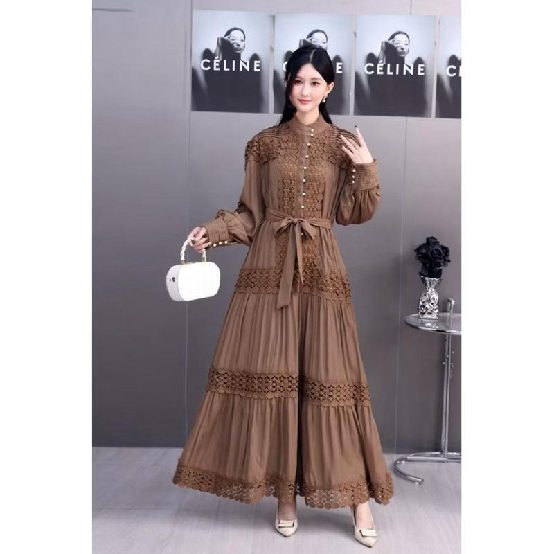 Jual Orenji-Gamis Sauqi Polos mewah kondangan dewasa viral katbol gamis ...