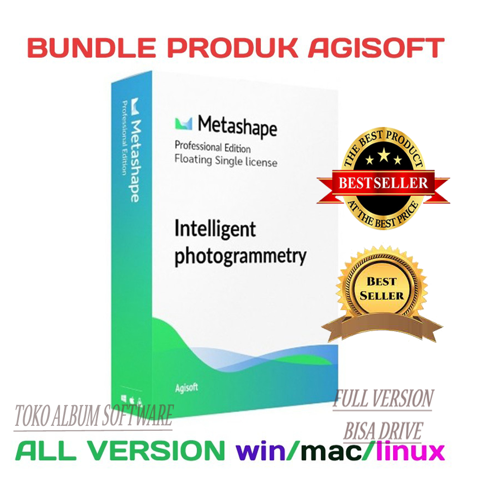 Jual software mengubah gambar menjadi objek 3d agisoft metashape ...