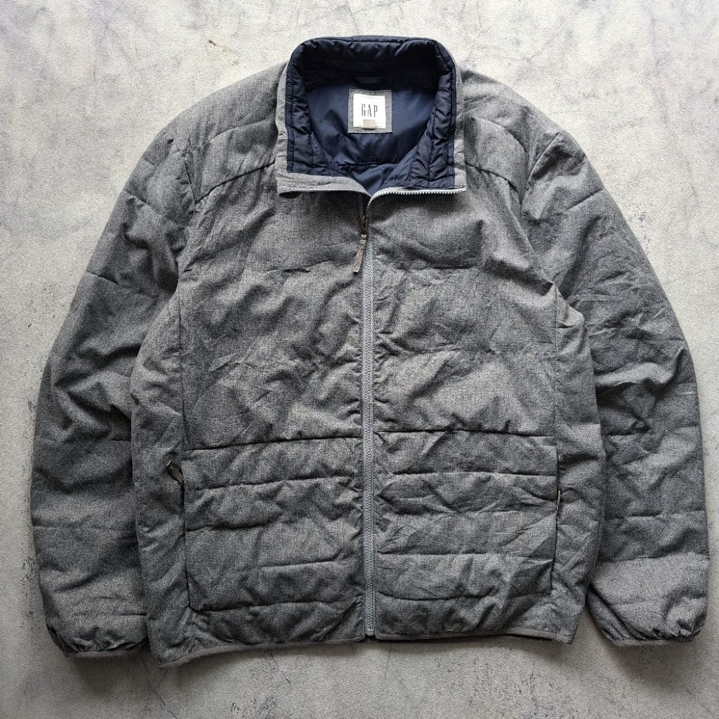 Jual Ultralight Down Jacket GAP (Grey) | Shopee Indonesia