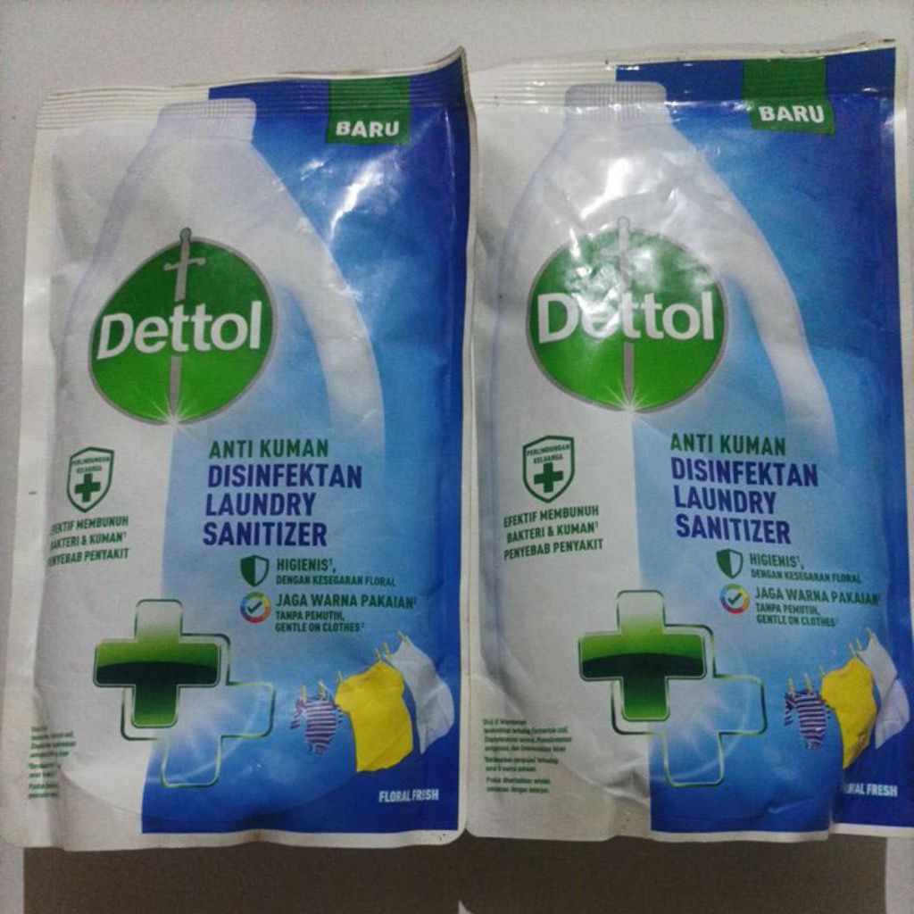 Jual Dettol anti kuman DISINFEKTAN LAUNDRY SANITIZER 450ml | Shopee ...