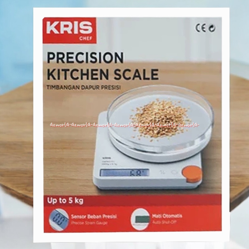 Jual Krischef 5kg Precision Kitchen Scale Timbangan Digital Untuk Kue ...
