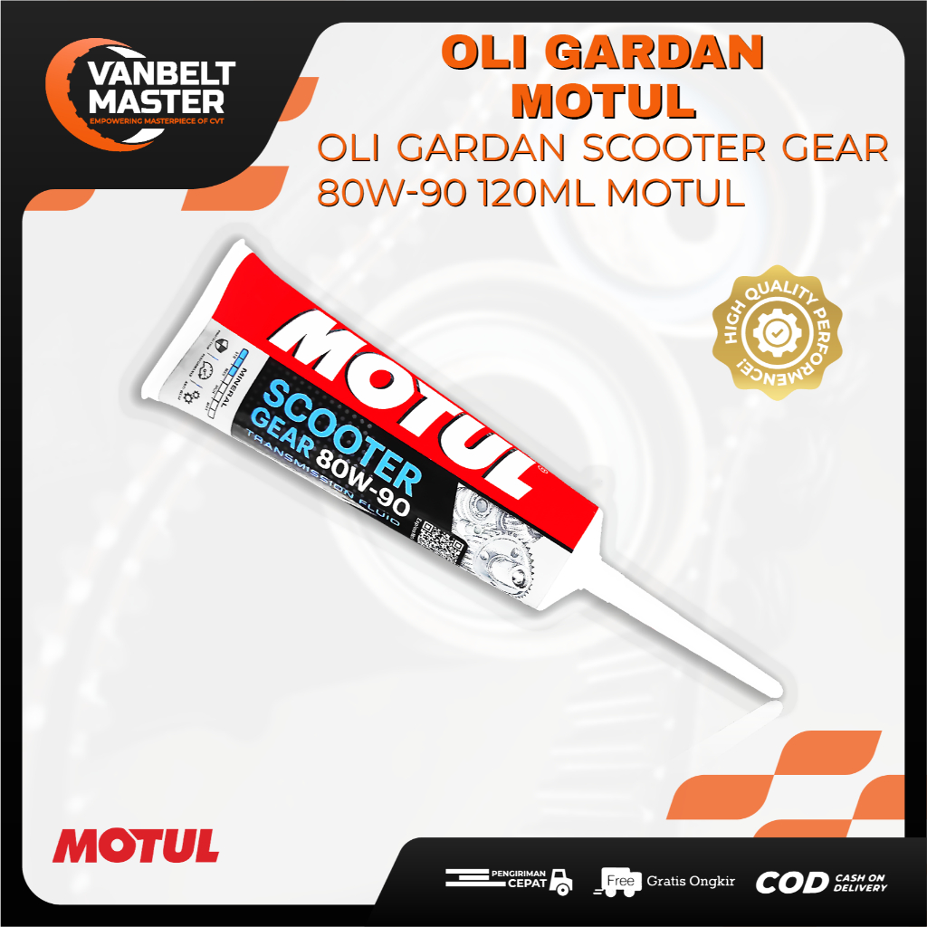 Jual Motul Oli Gardan Scooter Gear 80W-90 API GL-4 120ml | Shopee Indonesia