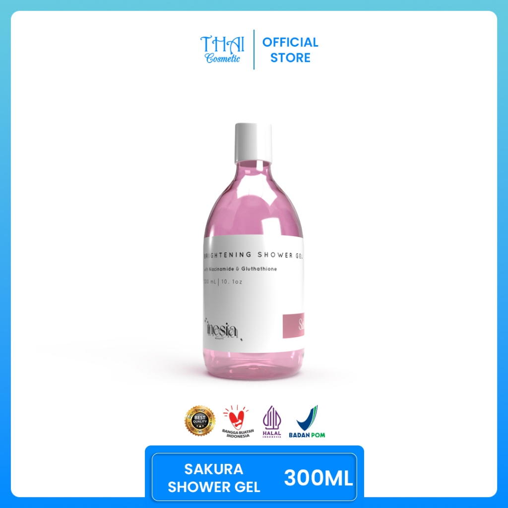 Jual Inesia Sakura Brightening Shower Gel 300ml - Sabun Mandi ...