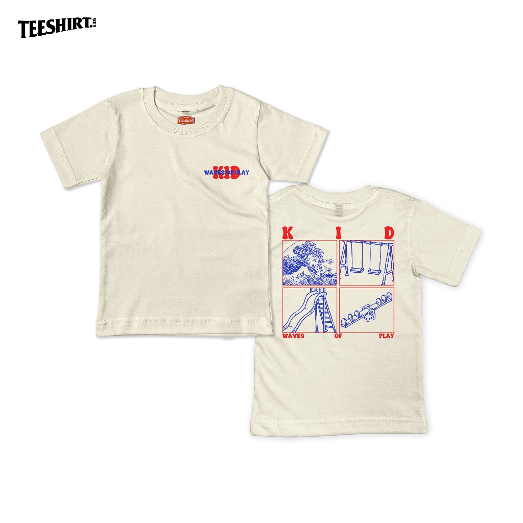 Jual TEESHIRT KIDS dsn029 | Kaos Anak Basic Baju Graphic Kid Waves Of ...