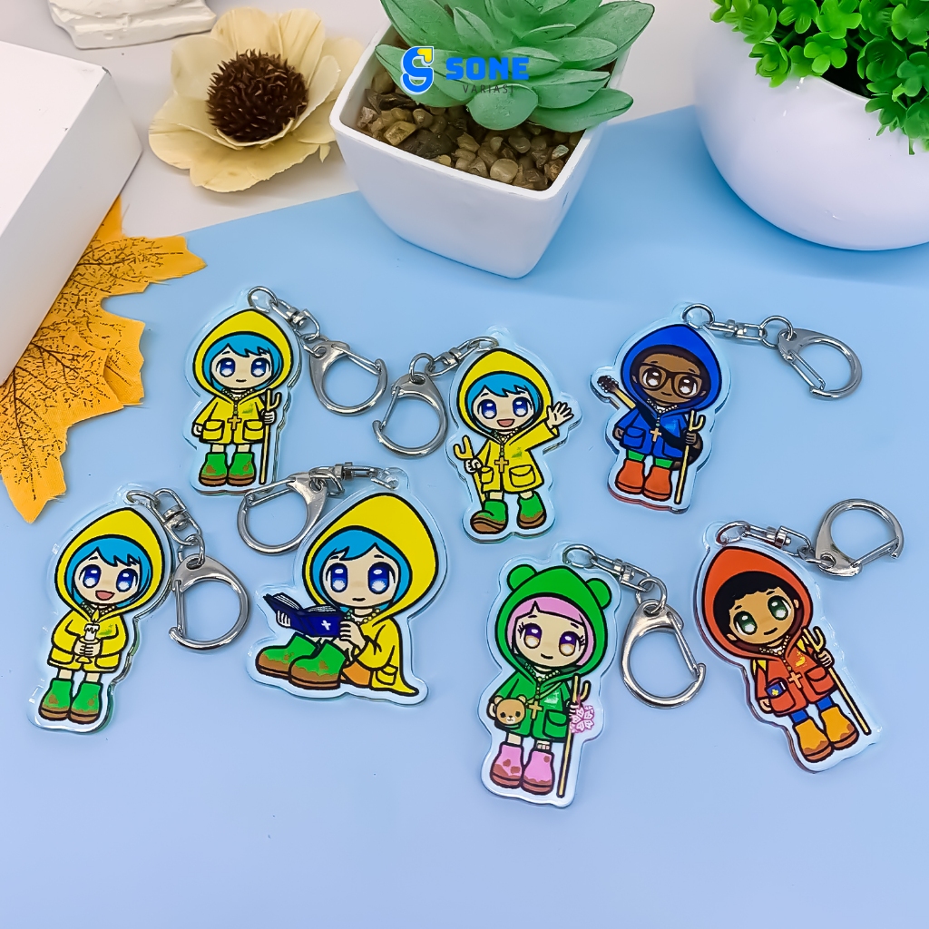 Jual Gantungan Kunci Akrilik Luce Friends - Keychain Xin Fe Sky ...