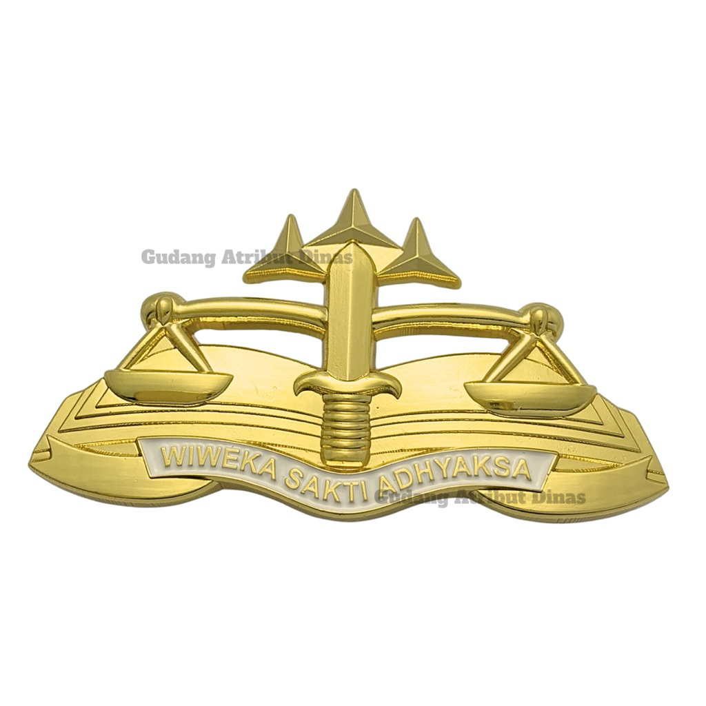 Jual Pin Penyidik WIWEKA JAKSA LUXURY / Pin KEWENANGAN JAKSA LUXURY ...
