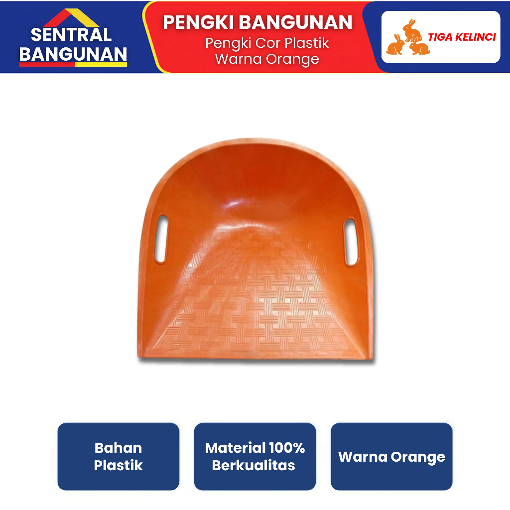 Jual Tiga Kelinci Pengki Bangunan / Pasir / Serokan Batu Puing / Pengki ...