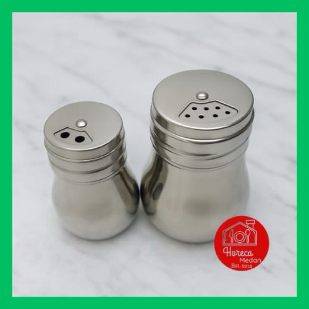 Jual BOTOL MERICA / LADA / BUMBU / GARAM STAINLESS STEEL | Shopee Indonesia