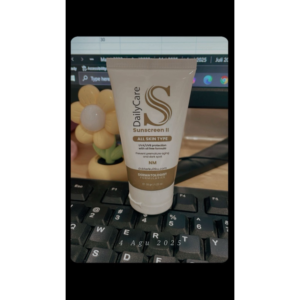 Jual SDC Sunscreen II Tube - NM (35g) KEMASAN BESAR | Shopee Indonesia