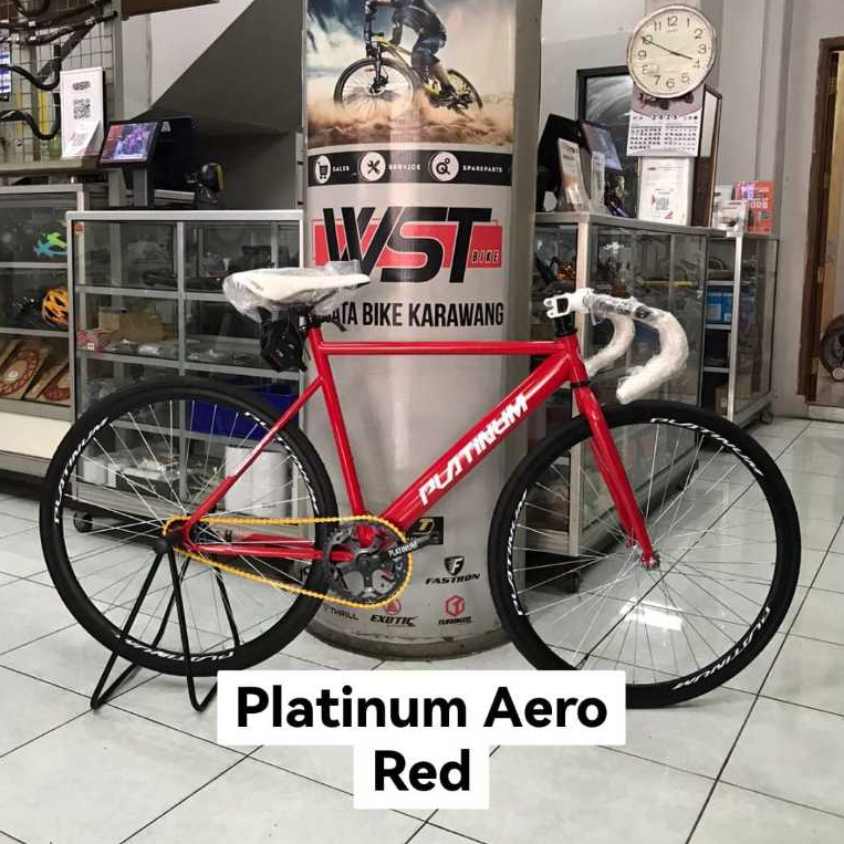 Jual SEPEDA BALAP FIXIE PLATINUM AERO TORPEDO MODEL TERBARU TERMURAH ...