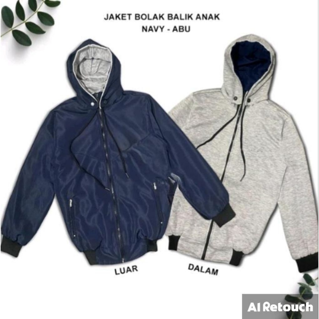 Jual jaket anak usia 4 sampai 12 thn ,jaket anak 2 in satu parasut ...