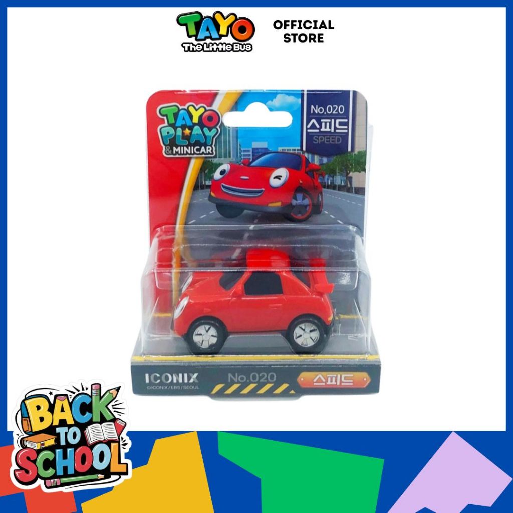 Jual Mainan Tayo The Little Bus TYT 120033 Mini Friends Speed | Shopee ...