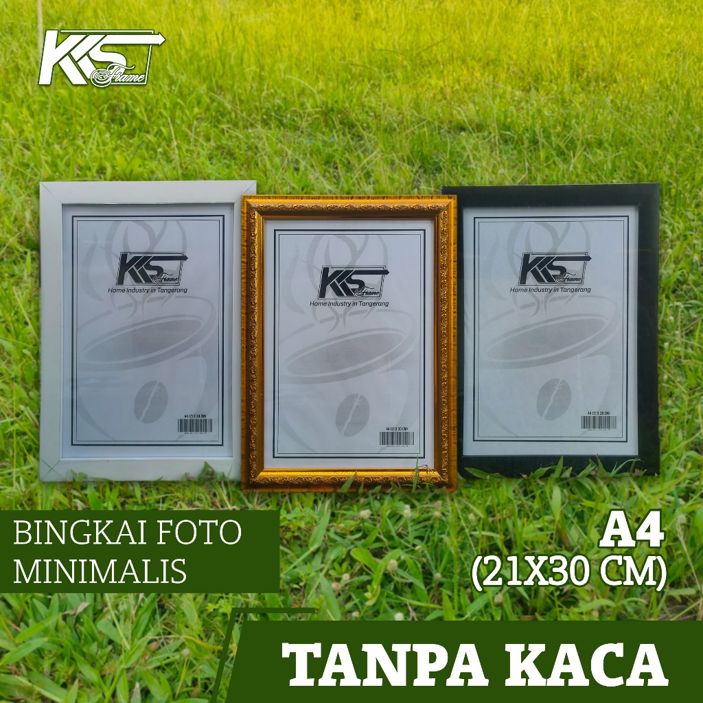 Jual Bingkai Foto A4/8RS (21x30cm) Tanpa Kaca /Frame Piagam/Sertifikat ...