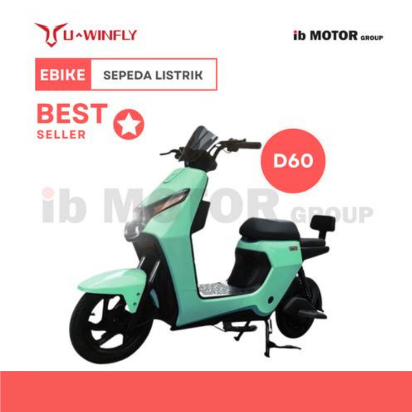 Jual UWINFLY D60 Sepeda Listrik | Shopee Indonesia