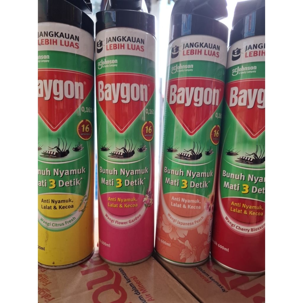 Jual Baygon semprot 600ml | Shopee Indonesia