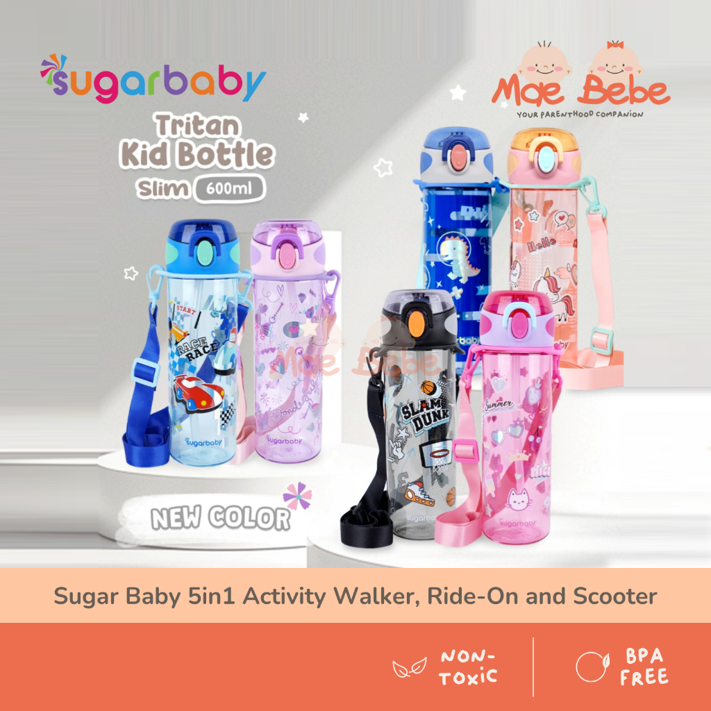Jual Sugar Baby Tritan Kid Bottle Slim Premium Tritan Eastman Botol ...