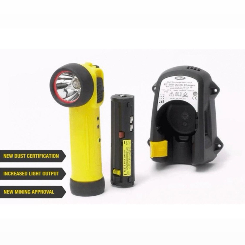 Jual Safety Torch Wolf R-50H R 50 H R50H ATEX IMPA 792267 | Shopee ...