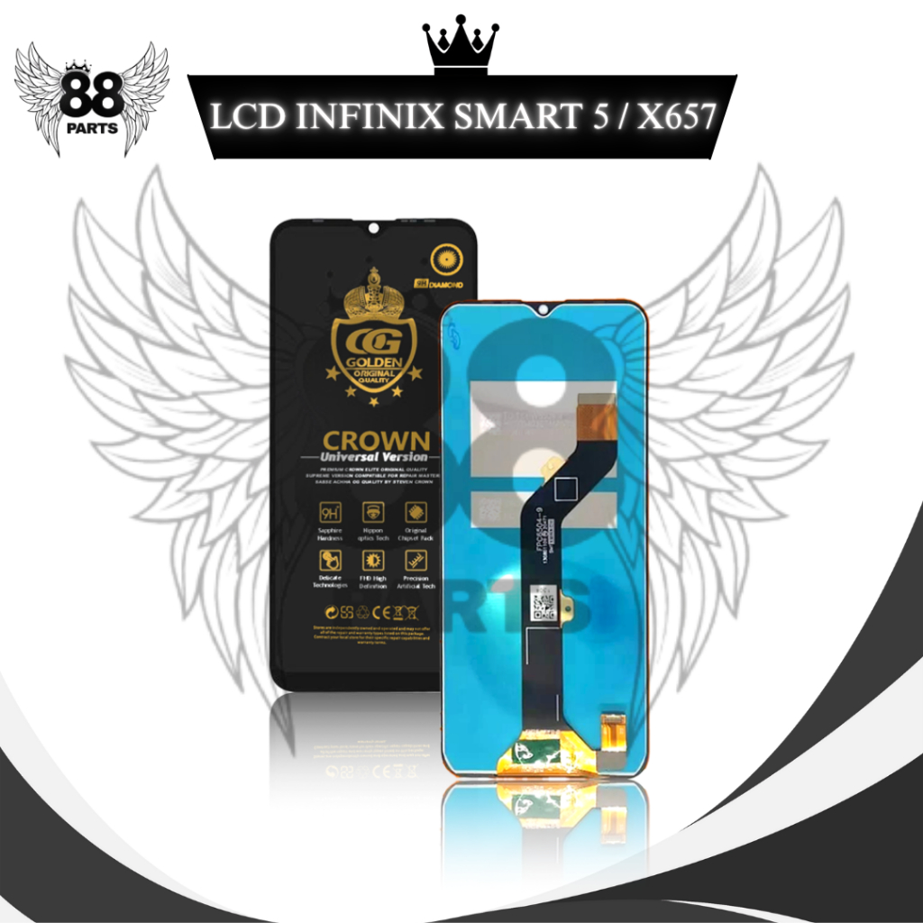 Jual LCD INFINIX X657/ X657B/ SMART 5/ INFINIX ITEL VISION 1 PLUS ...