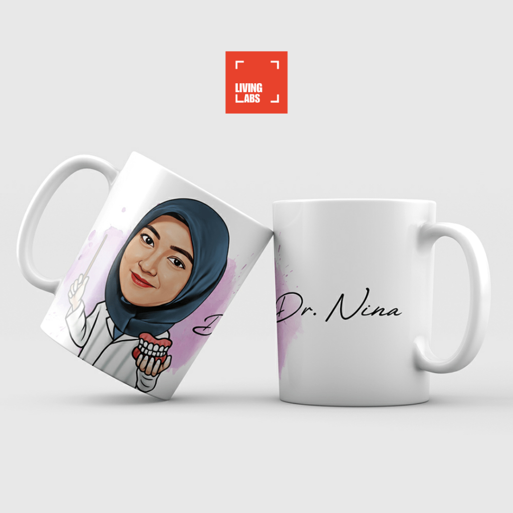 Jual Mug Custom Nama & Karakter Lucu – Hadiah Unik & Personal | Shopee ...