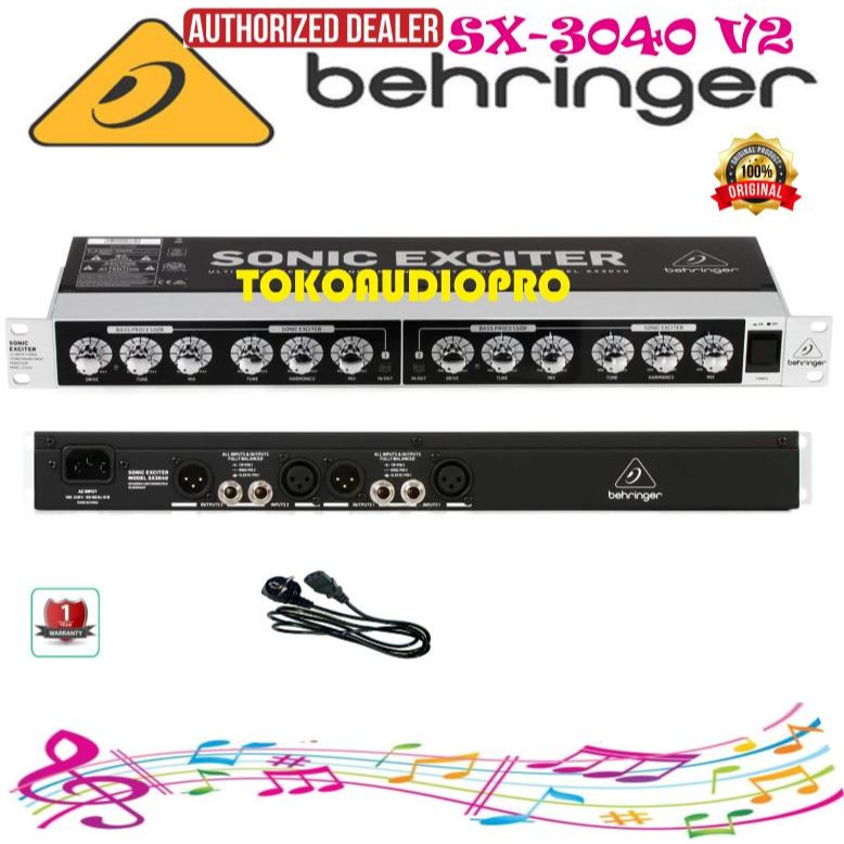 Jual Behringer SX3040 V2 2-channel Sound Enhancement Processor SX-3040 ...